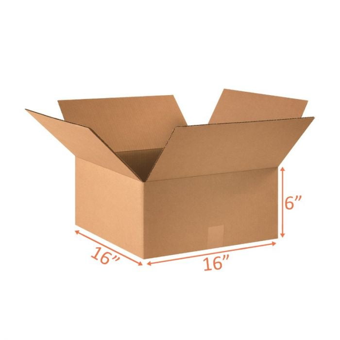 (3 Pack) 16x16x6 Size Shipping and Packing Box - (3 Boxes per Order ...