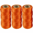 3 Pack #18 Twisted Masonry Line String Twine Set Cord Rope Craft Garden ...