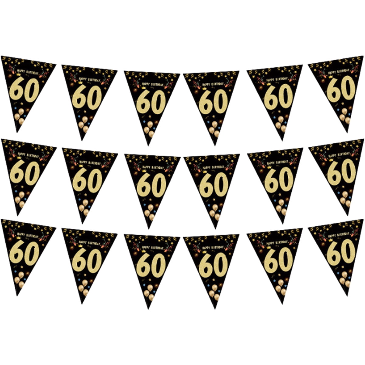 3 Pack 18Th/30Th/40Th/50Th/60Th Birthday Or Wedding Anniversary Party ...