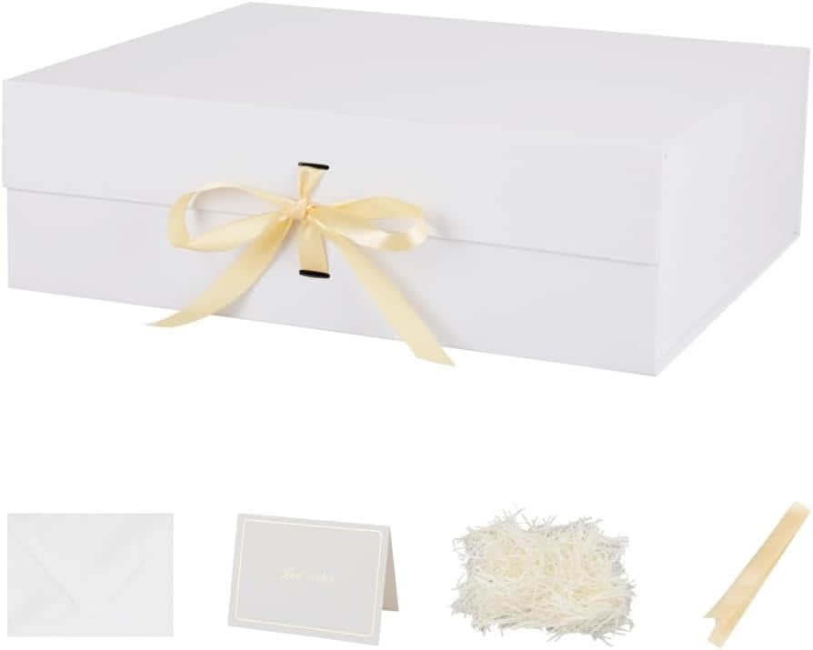 3 Pack 19x16x6 Inch Extra Large Gift Boxes with Lids for Presents Large ...