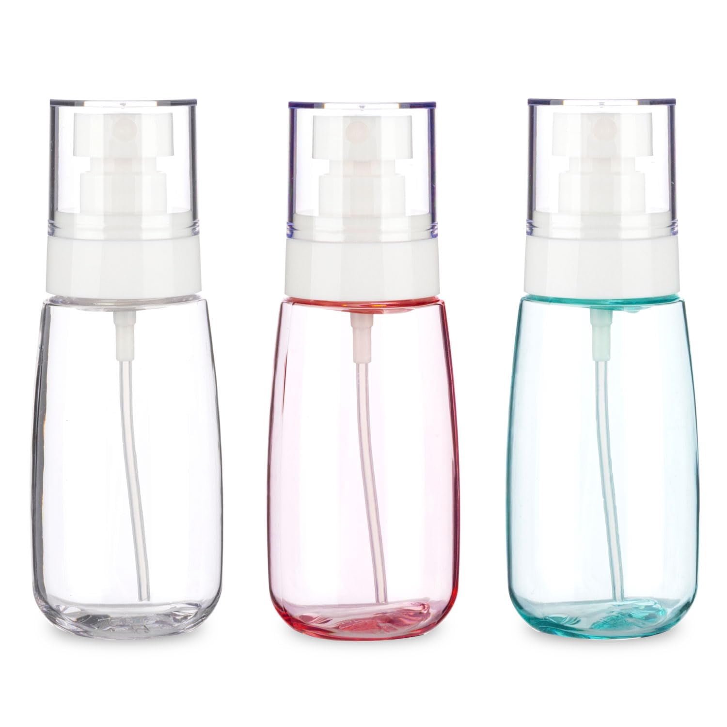 3 Pack 2.7oz/80ml Small Spray Bottle, Plastic Spray Bottles, Fine Mist ...