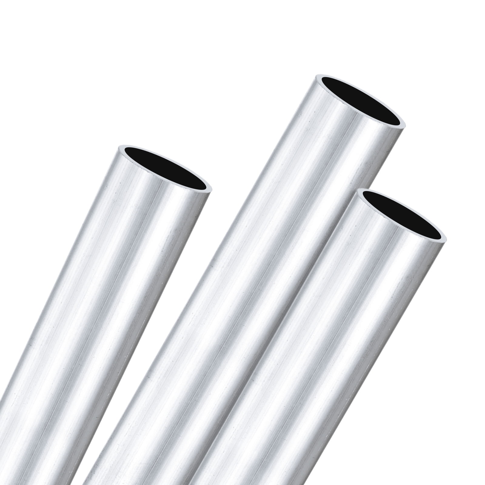 3-Pack 250mm 6063 Aluminum Round Tube, 14mm ID 16mm OD Seamless ...
