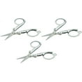 3-Pack Small 3.5" Folding Scissors for Safety, Emergency, Travel ...