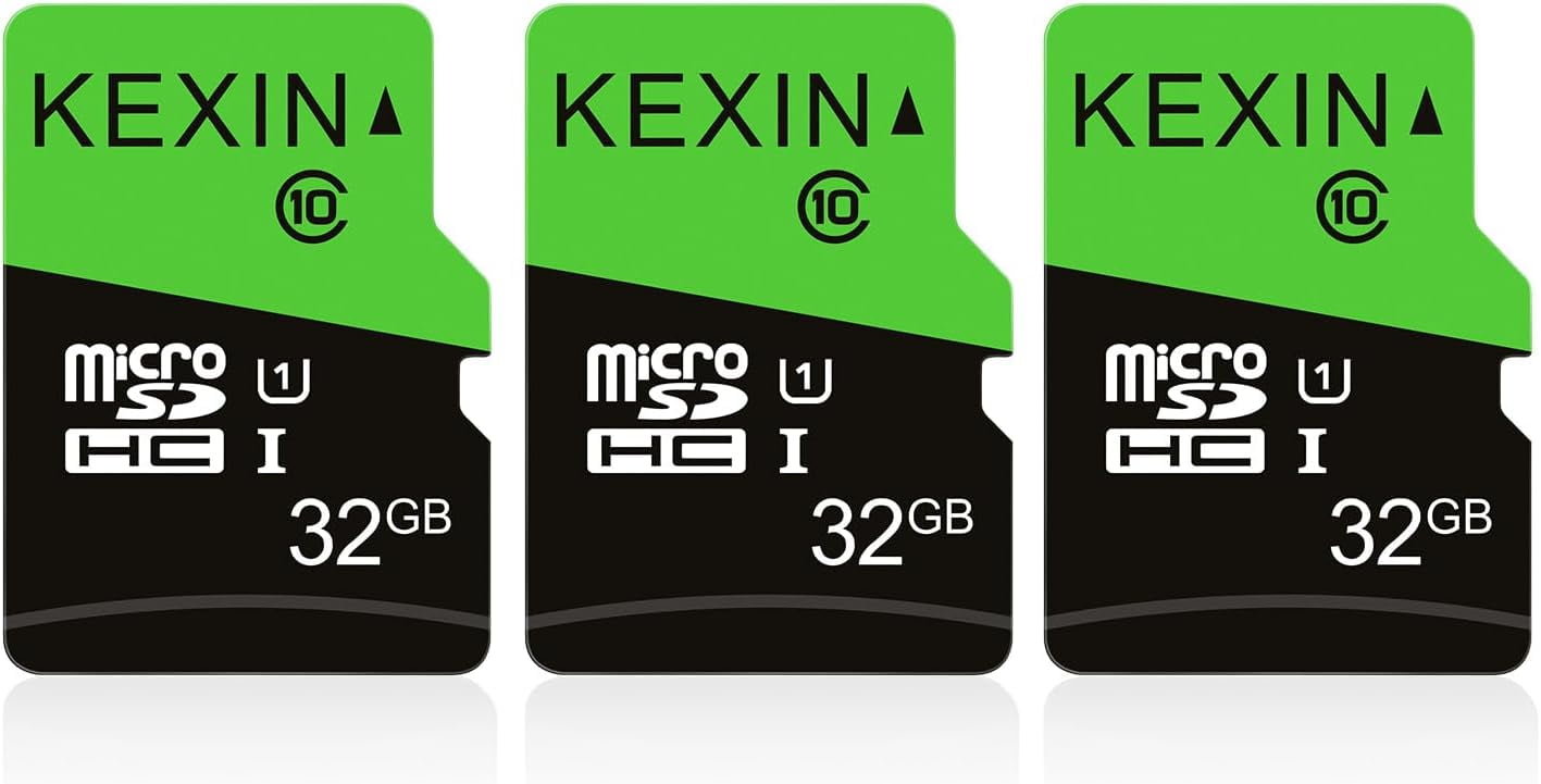 3 Pack 32GB Micro SD Card Memory Card MicroSDHC UHS-I Memory Cards ...