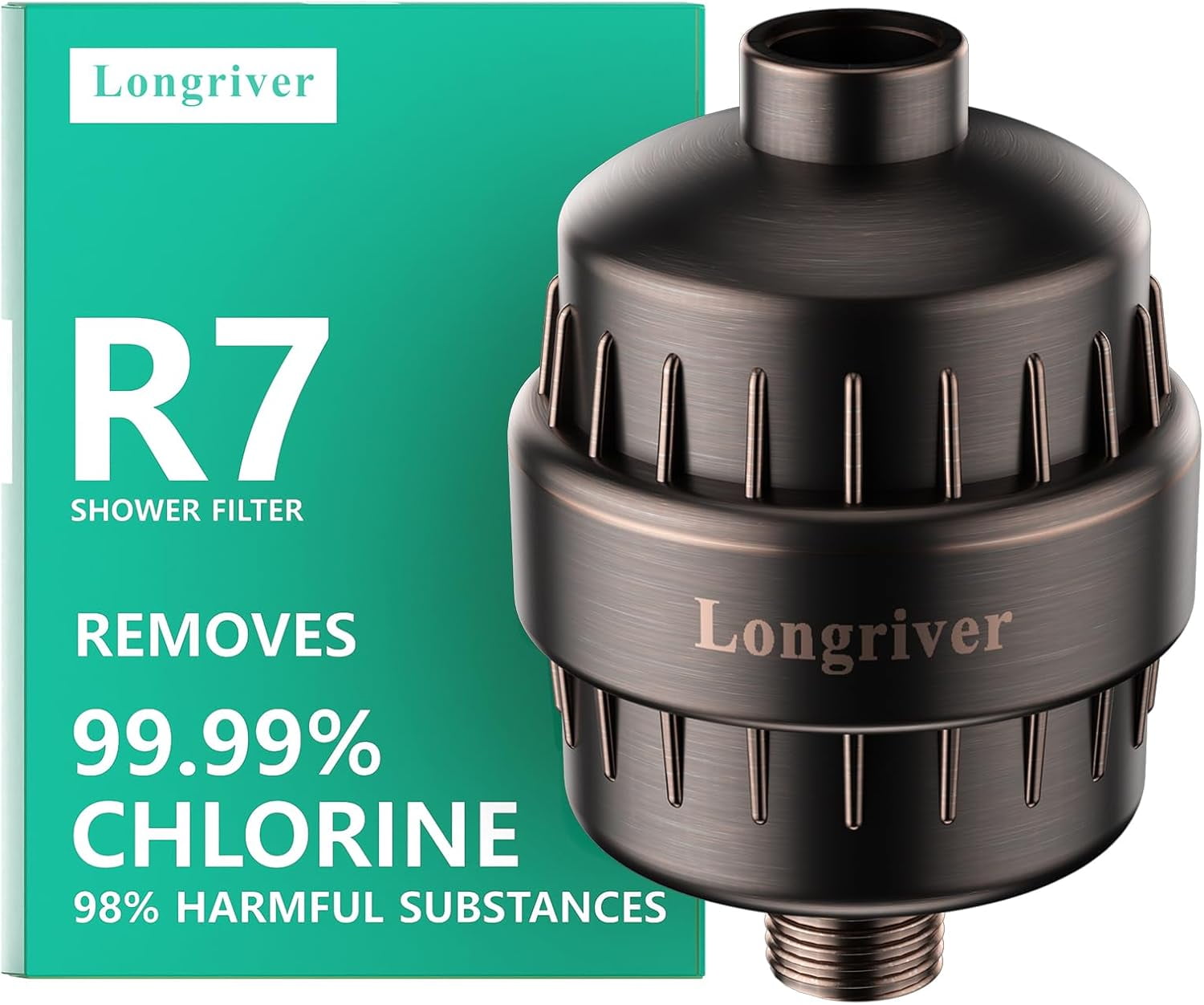 3 Pack 33 Stage Universal Shower Filter Replacement Cartridge - Hard ...