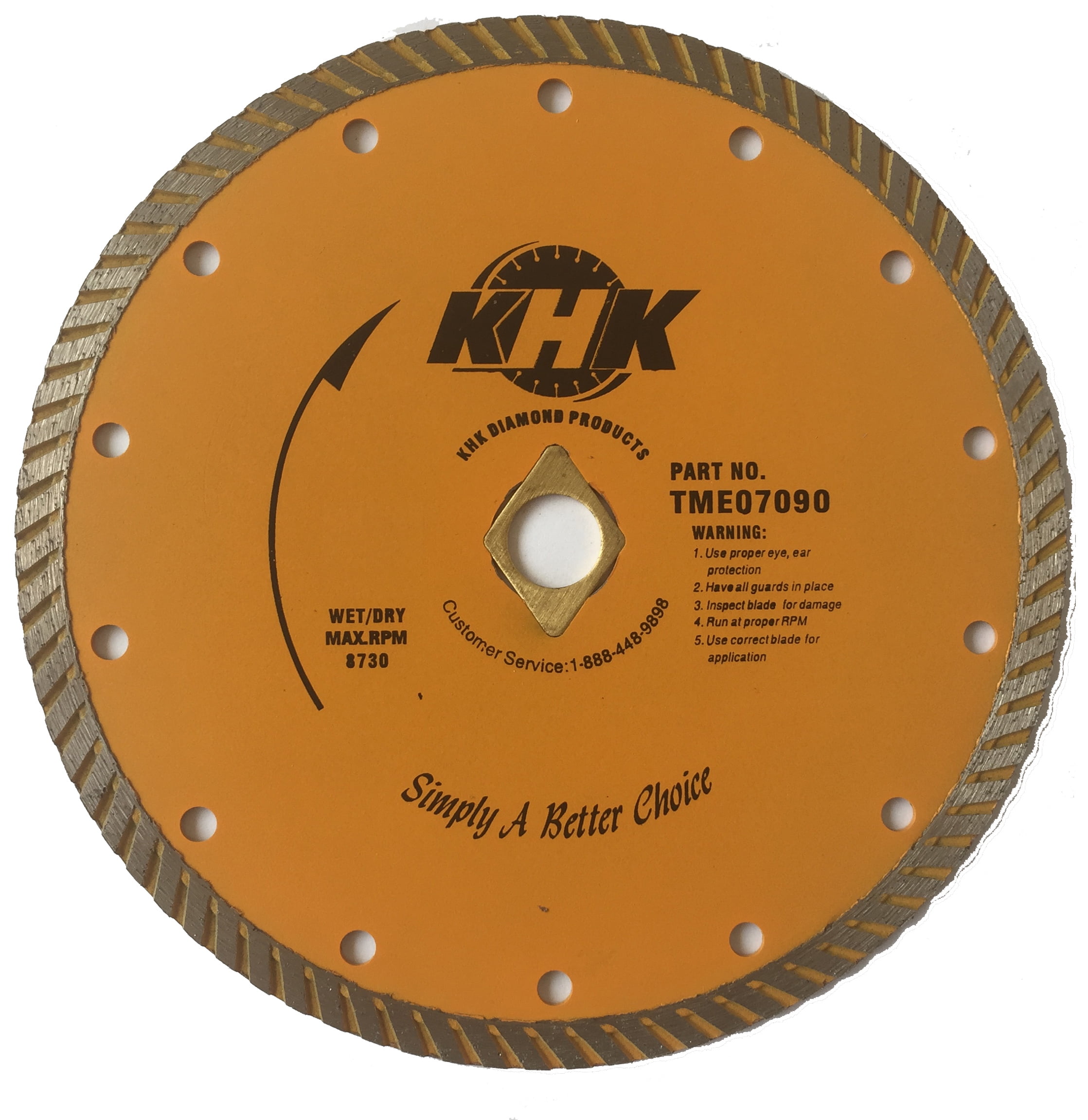 3-Pack 4.5" Turbo Diamond Saw Blade for Cutting Concrete, Bricks, Stone ...