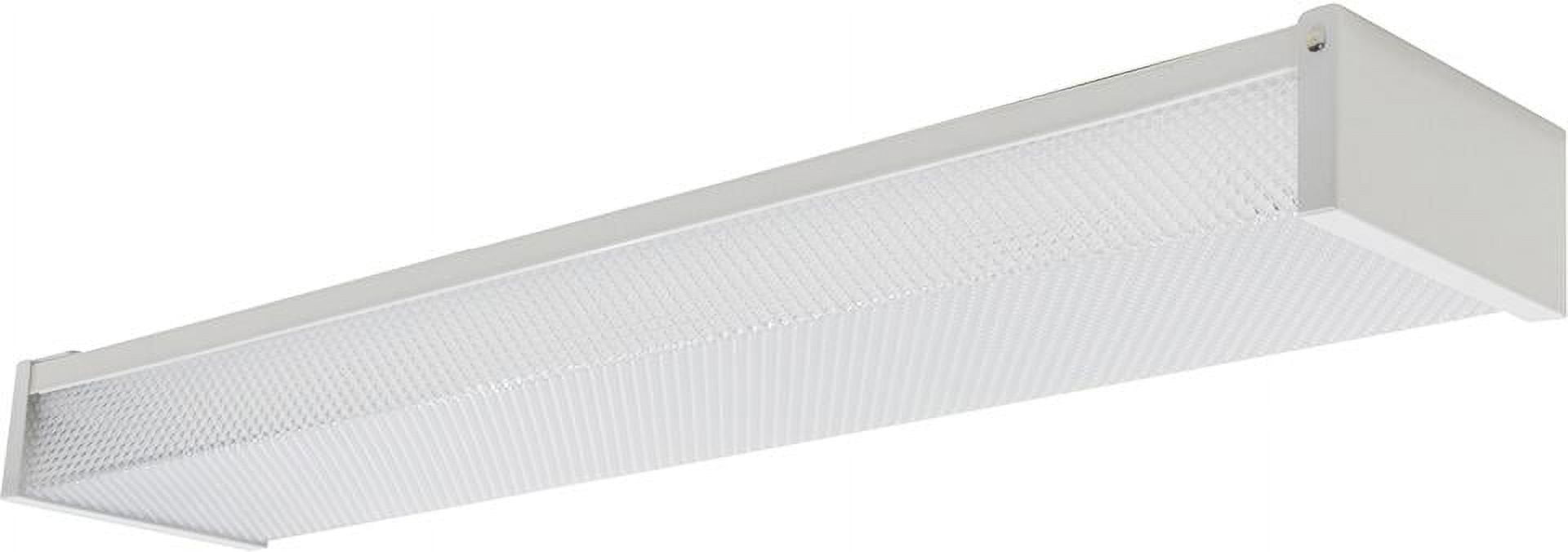 3 Pack 4 FT Prismatic Lens Wraparound Fixture - Walmart.com