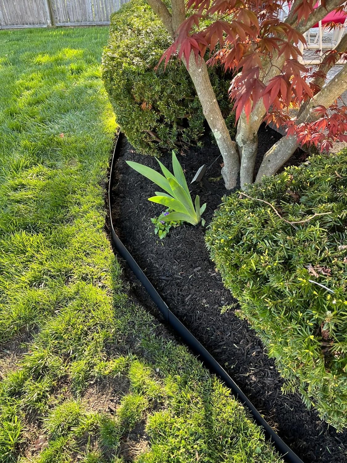 3 Pack - 40'' L x 6'' H Steel Landscape Edging Metal Edging for ...