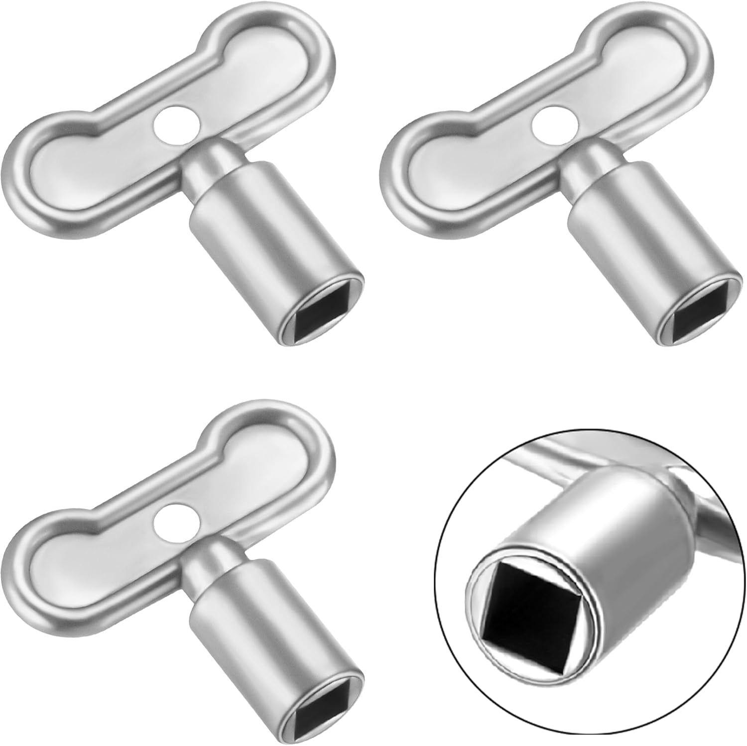 3 Pack 5/16 Water Key, Water Spigot Key, Square Stem Outdoor Faucet ...