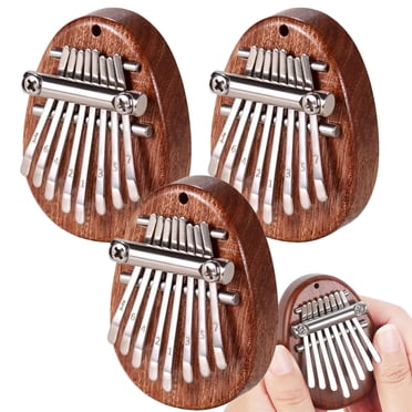 Hand-Carved 17-Key Kalimba – Wooden Thumb Piano for Music Lovers and ...