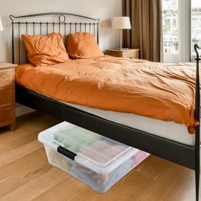 Shallow Underbed Storage Containers
