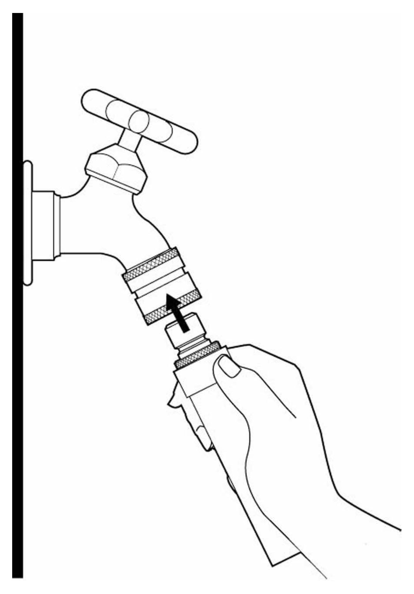 3-Pack 58117N Quick Connect Hose Connector Set - Easy Garden Hose Quick ...