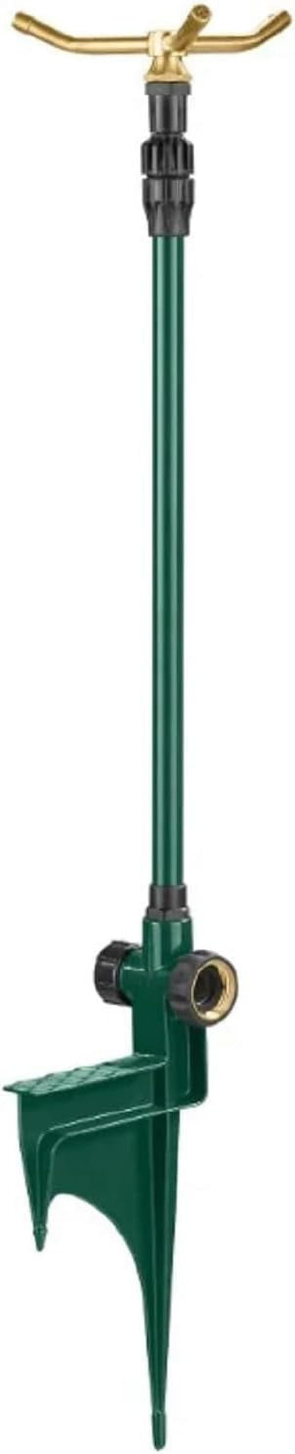 3-Pack 58257N 3-Arm Metal Sprinkler with Wheel Base - Durable 3-Arm ...