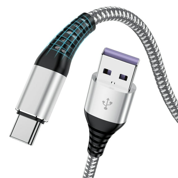 PYYAN-USB C Cable 3.1A Fast Charging, 3-Pack (10ft+6.6ft+3.3ft) USB A ...