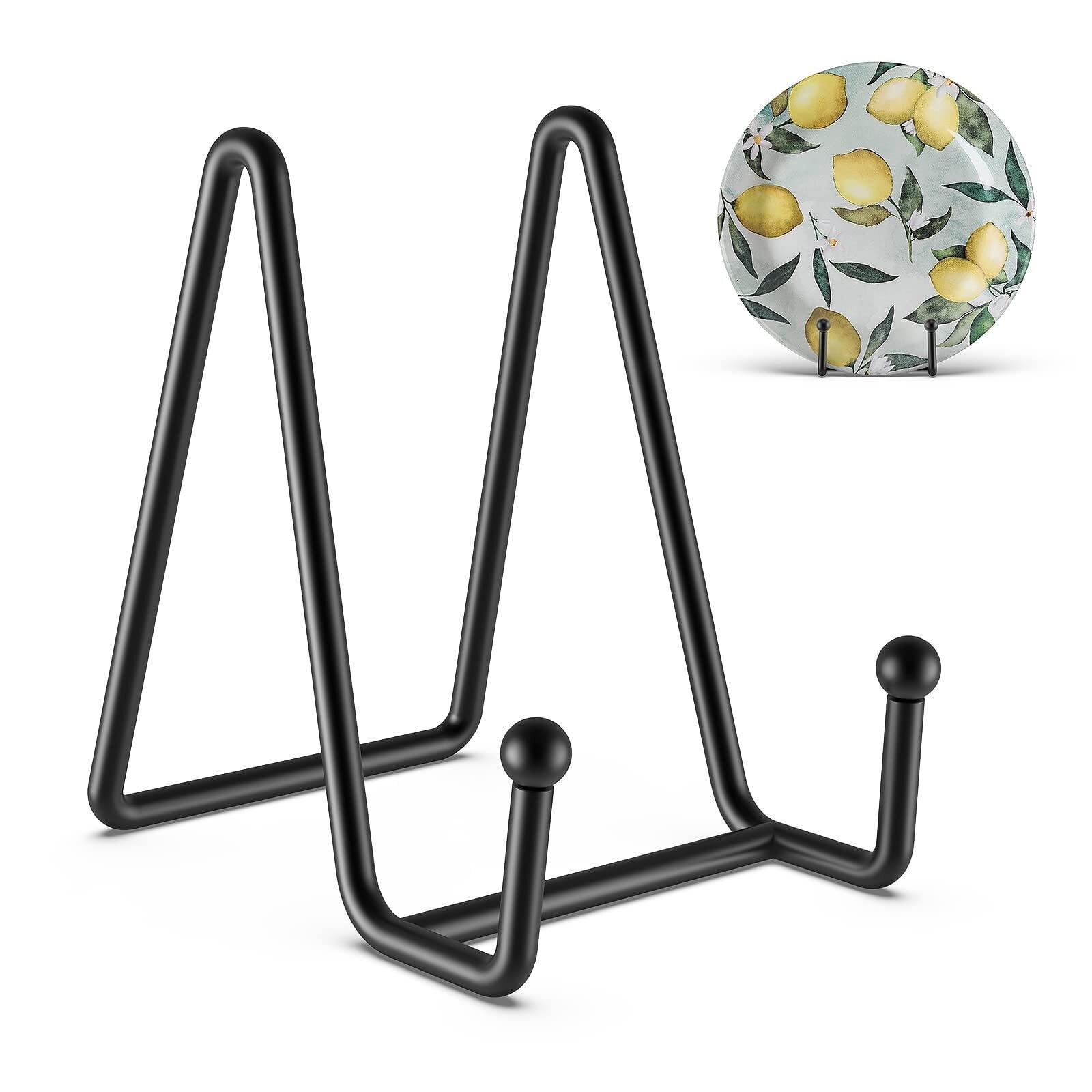 3 Pack 6 Inch Plate Stands for Display Picture - Vinyl Table Top ...