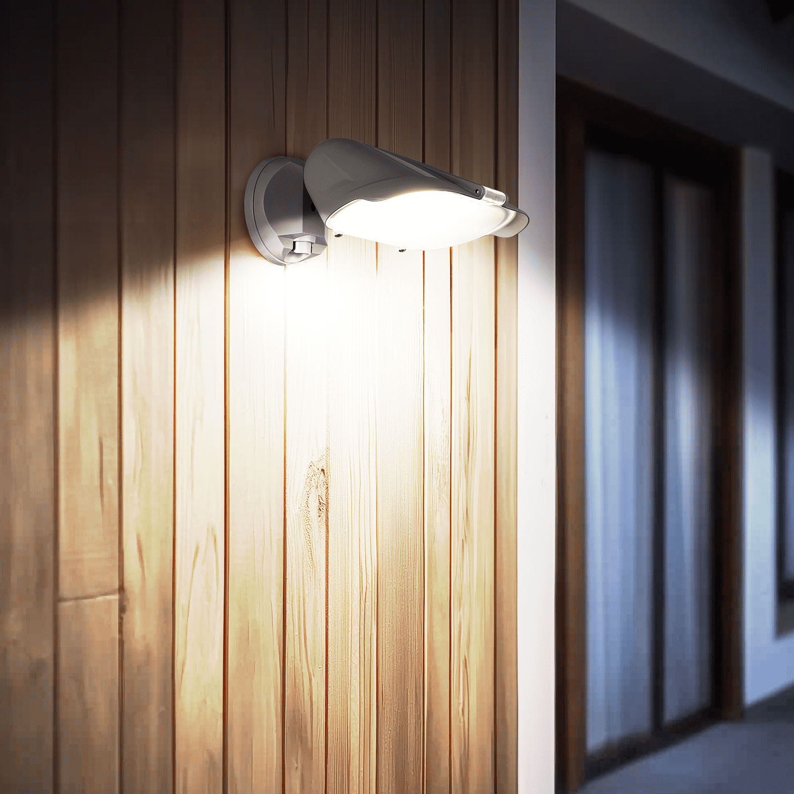 3 Pack 6000lm Dusk To Dawn LED Outdoor Lighting, 58W Outside Security ...