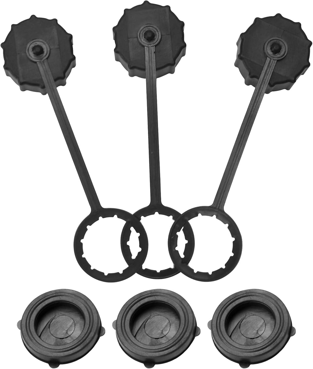 3 Pack 7771825 Sprayer Drain Plug & Tether for Fimco EZ Mount and EZ ...