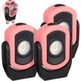 3 Pack 780 Lumens Magnetic USB Rechargeable LED Work Light Portable ...