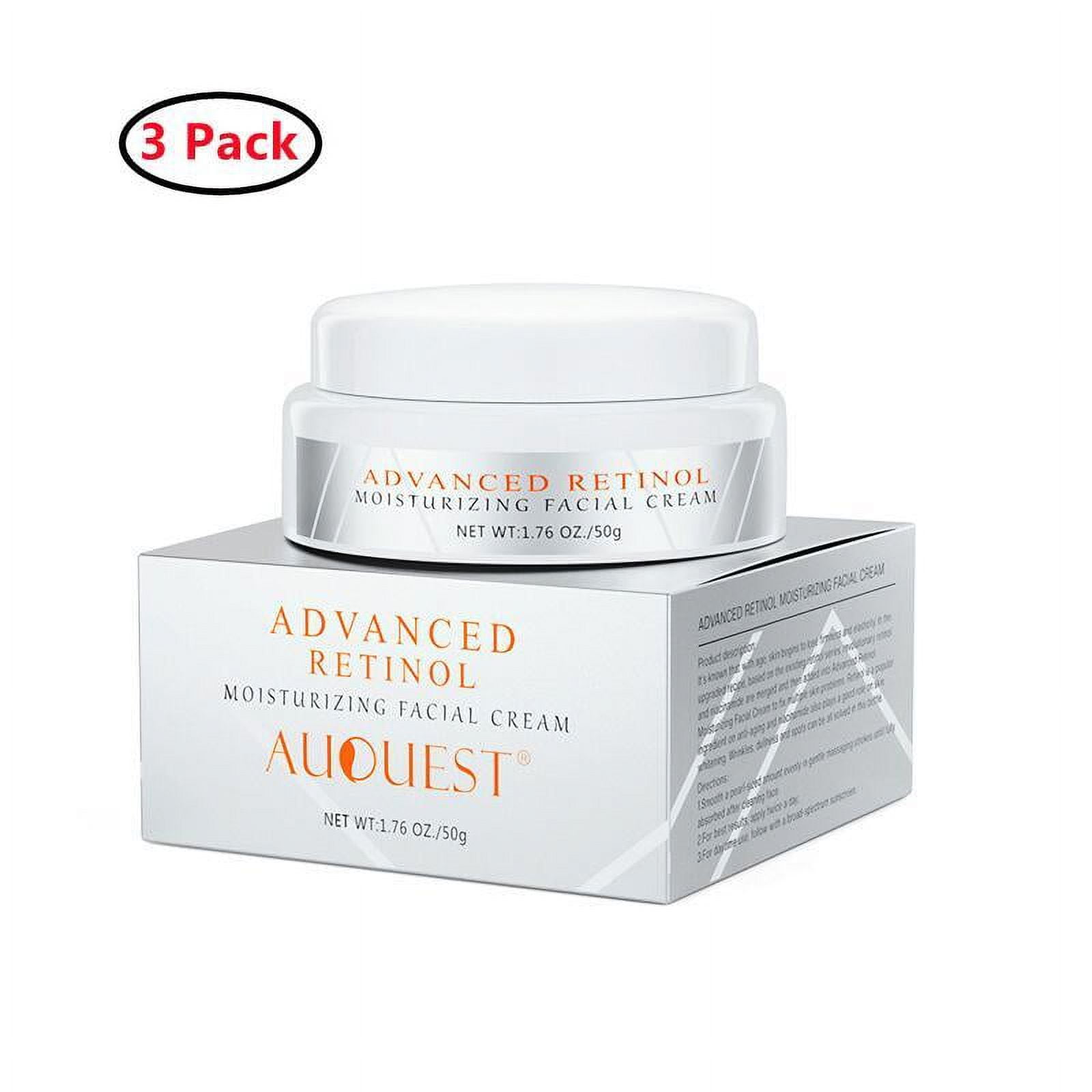 3 Pack 8% Retinol Complex Face Cream – Anti-Aging, Brightening Neck ...
