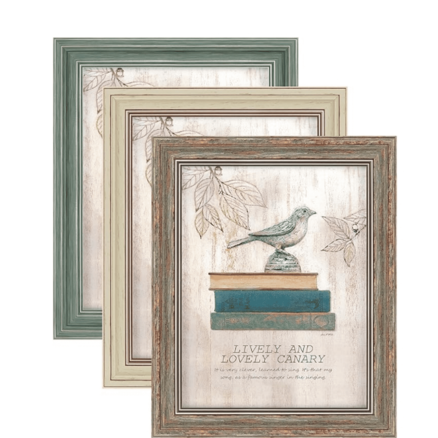 3 Pack 9x12 Inch Picture Frames Farmhouse Rustic Vintage Distressed ...