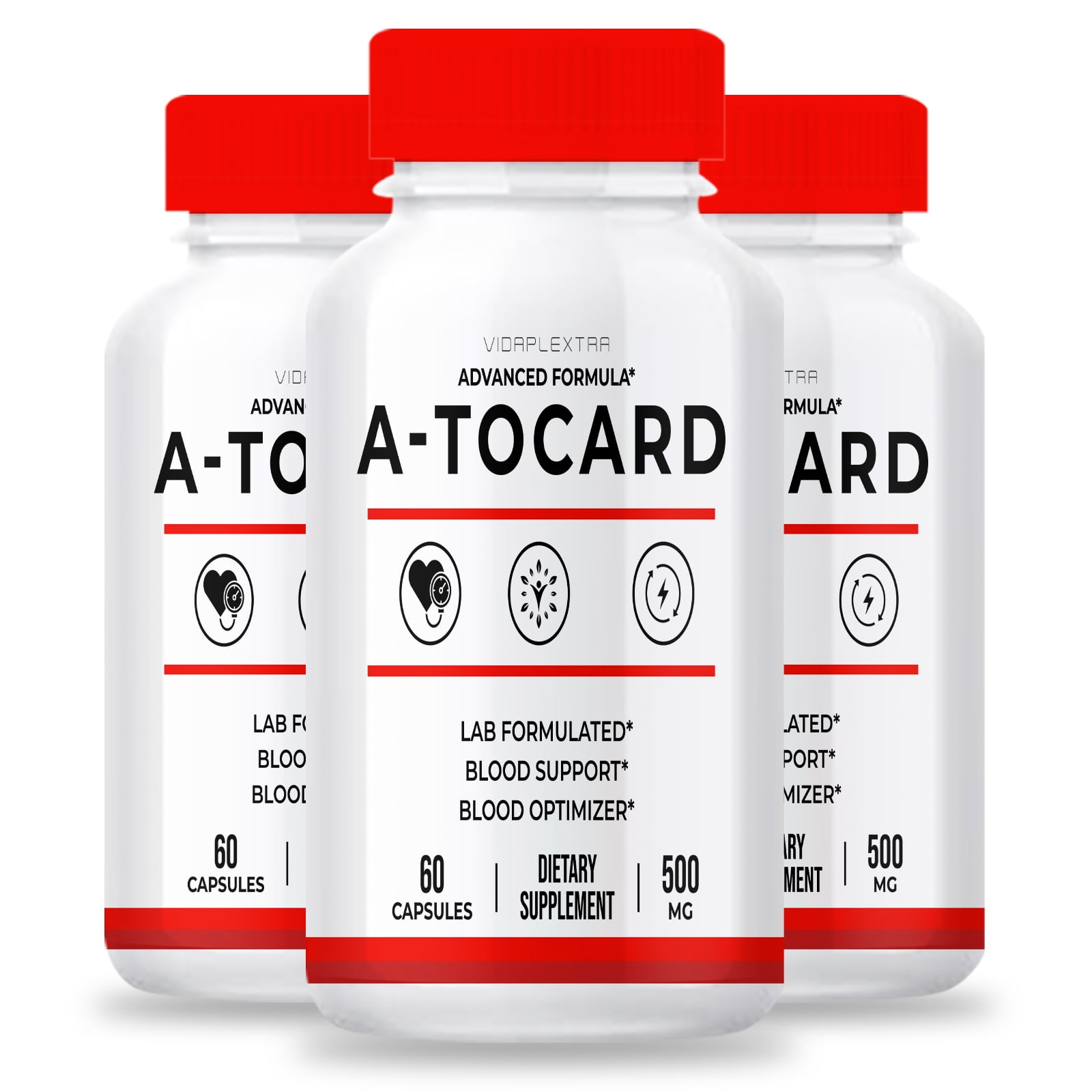 (3 Pack) A-Tocard Capsules - A-Tocard Capsules - Walmart.com
