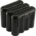 3 Pack AA / AAA / CR123A Black Battery Holder Storage Cases - Walmart.com