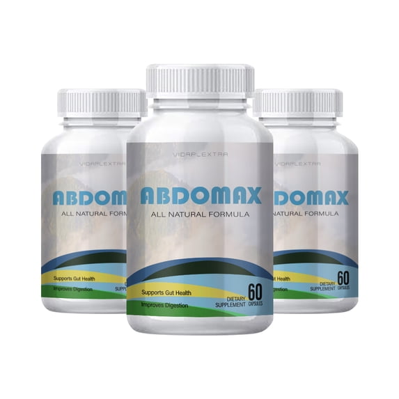 (3 Pack) Abdomax Capsules - Abdomax Digestion Health Capsules - Walmart.com