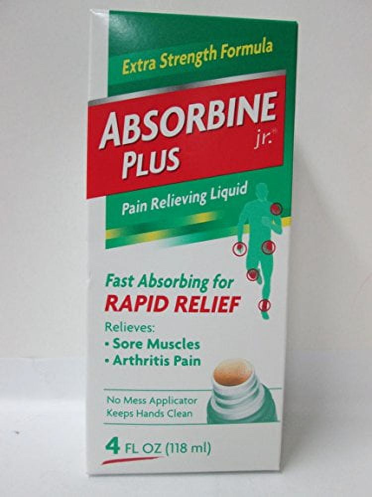 Absorbine Jr. Plus - 3 Pack Extra Strength Topical Pain Relief Medicine ...