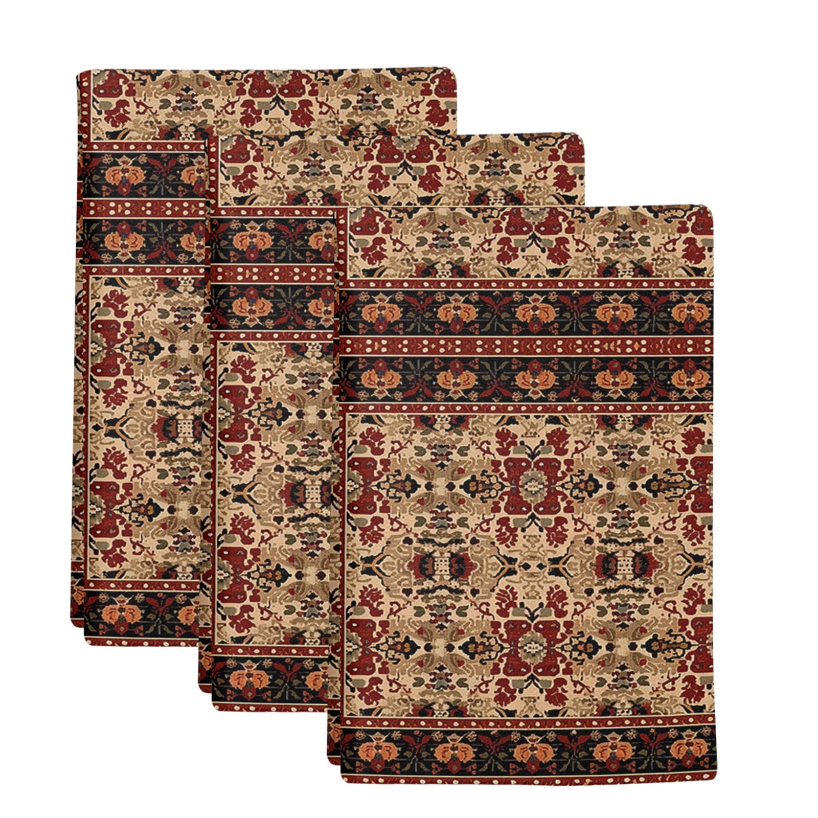3 Pack Abstract Geometric Kitchen Towels Dots and Wireframe Flowers ...