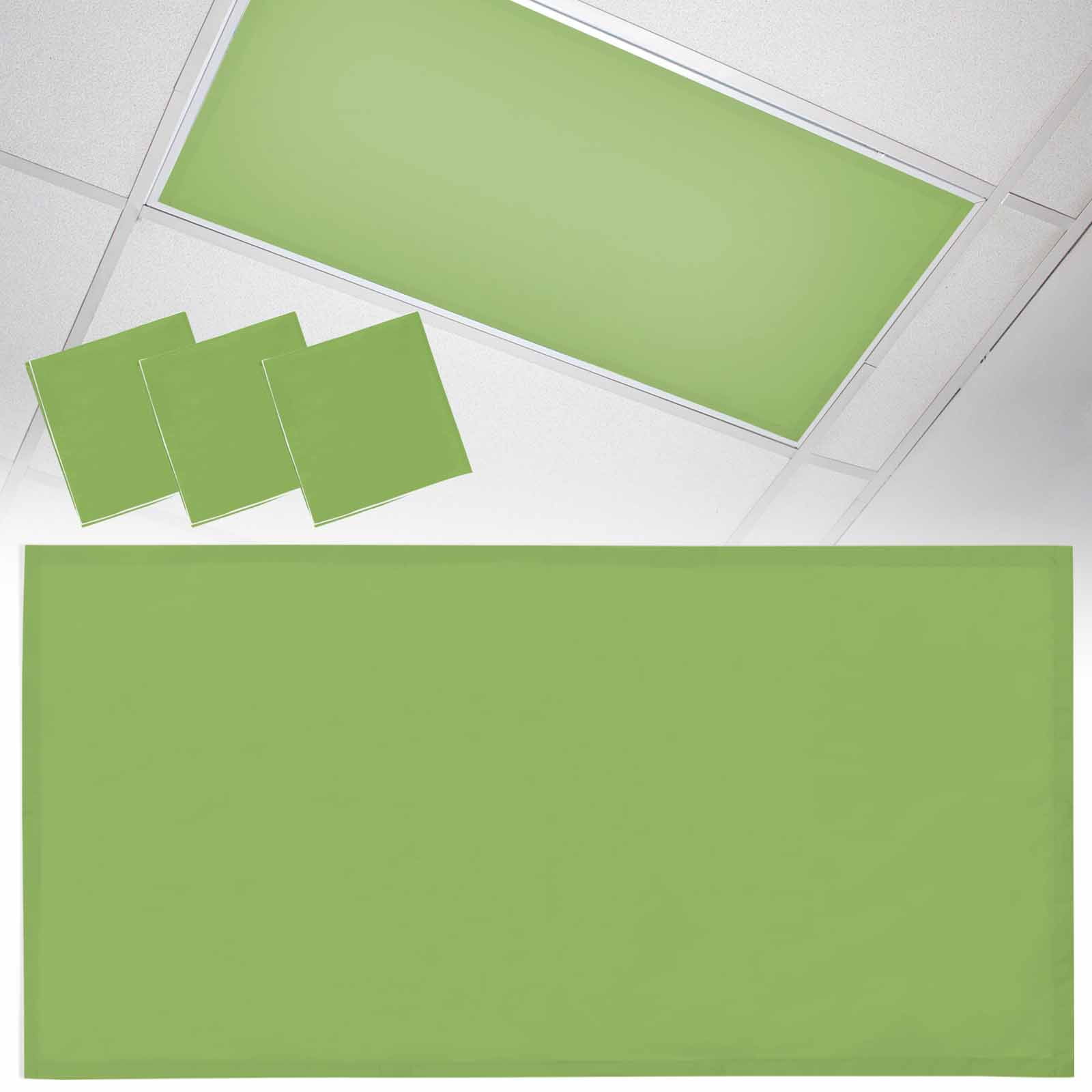 3 Pack Abstract Solid Color Fluorescent Light Covers for Ceiling Lights ...