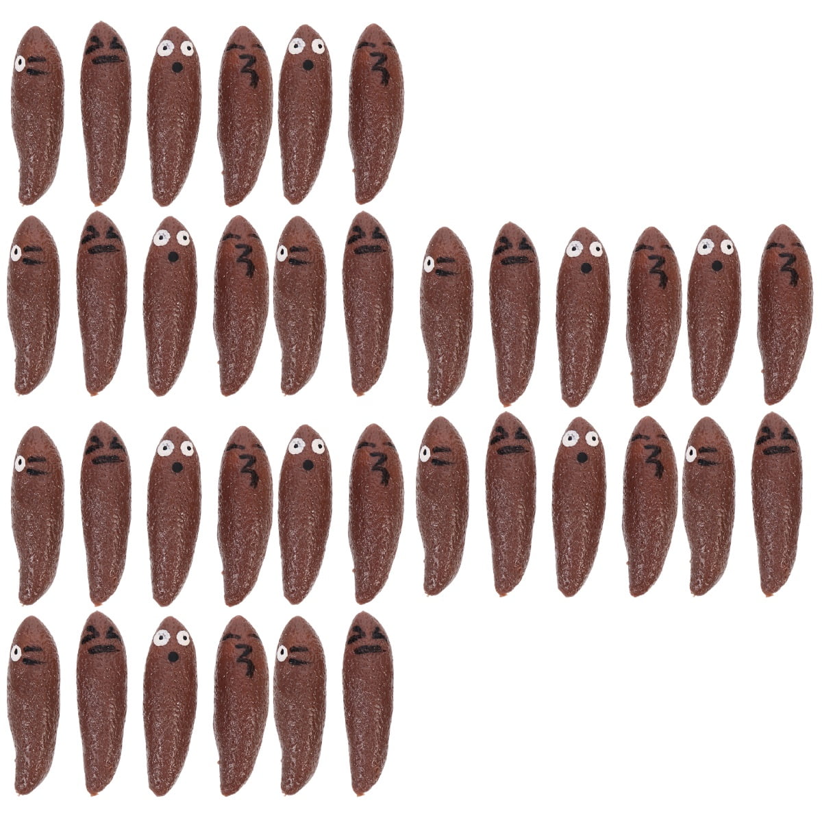 3 Pack Accessory Sticky Dots Ejection Poop Toys 6.50X2.00X2.00CM Coffee ...