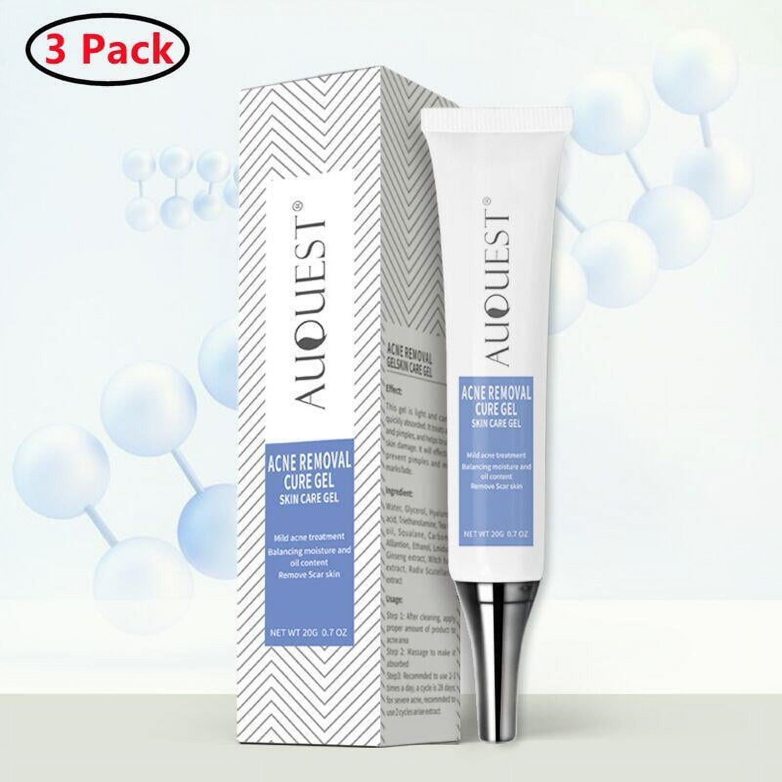 3 Pack Acne Free Terminator 10 Acne Spot Treatment with Benzoyl ...