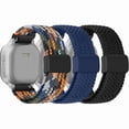 3 Pack Adjustable Braided Stretchy Solo Loop Compatible with Gizmo ...