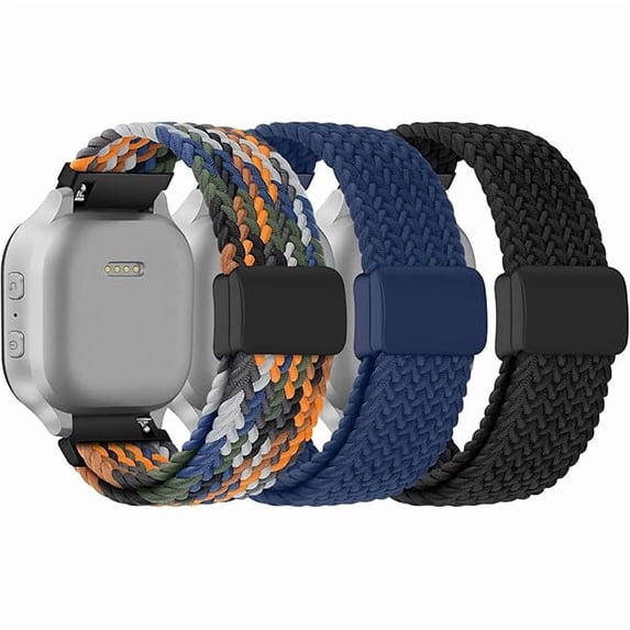 3 Pack Adjustable Braided Stretchy Solo Loop Compatible with Gizmo ...
