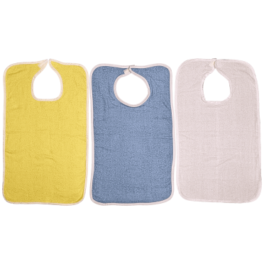 Napkleen Disposable Adult Bibs, 13 x 18 Inch - Pack of 50 - Walmart.com