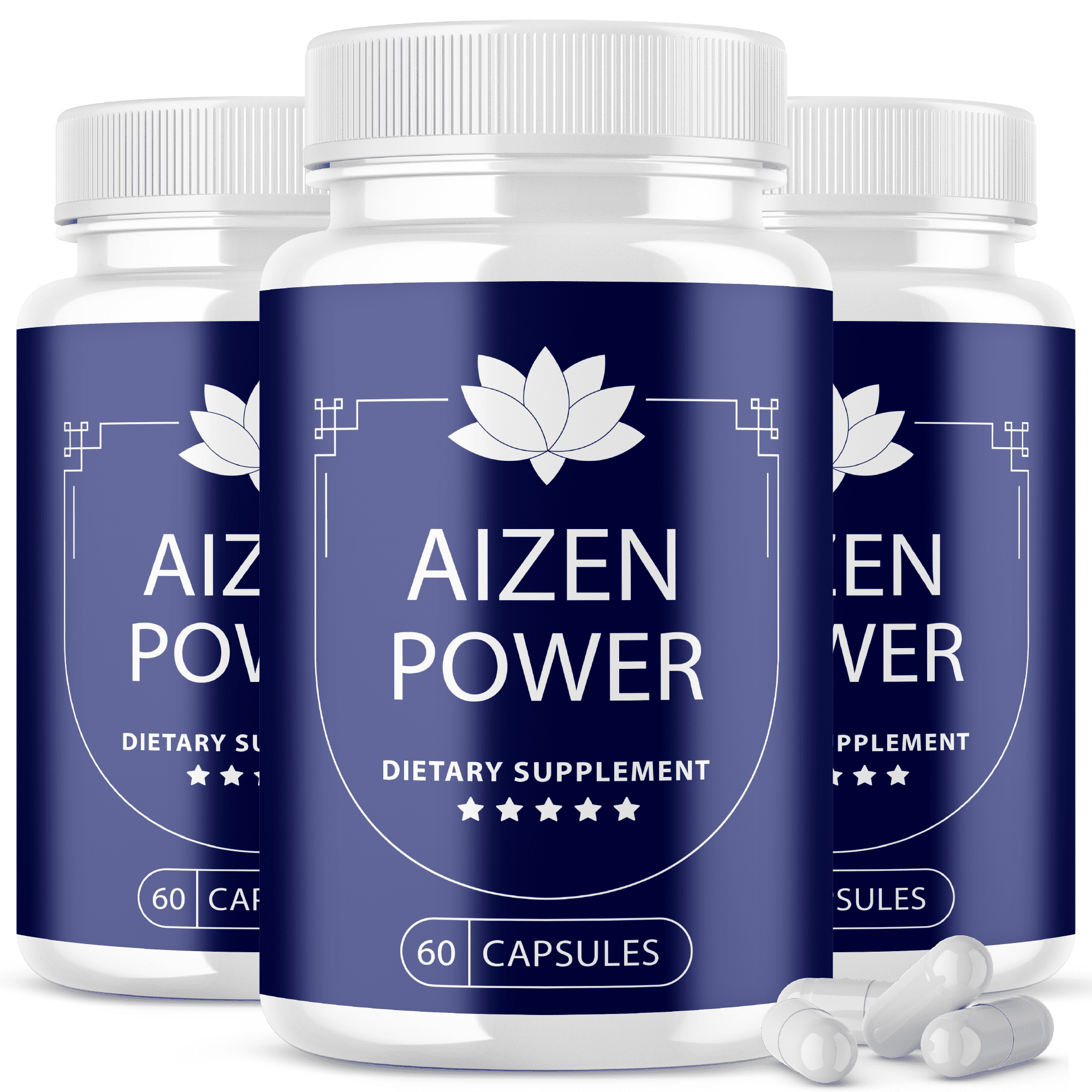 (3 Pack) Aizen Power for Men, 24 Hour Pills Plus Enhancment Supplement ...