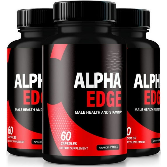 (3 Pack) Alpha Edge Capsules, Dietary Supplement for Overall Health, Complete Daily Formula for ...