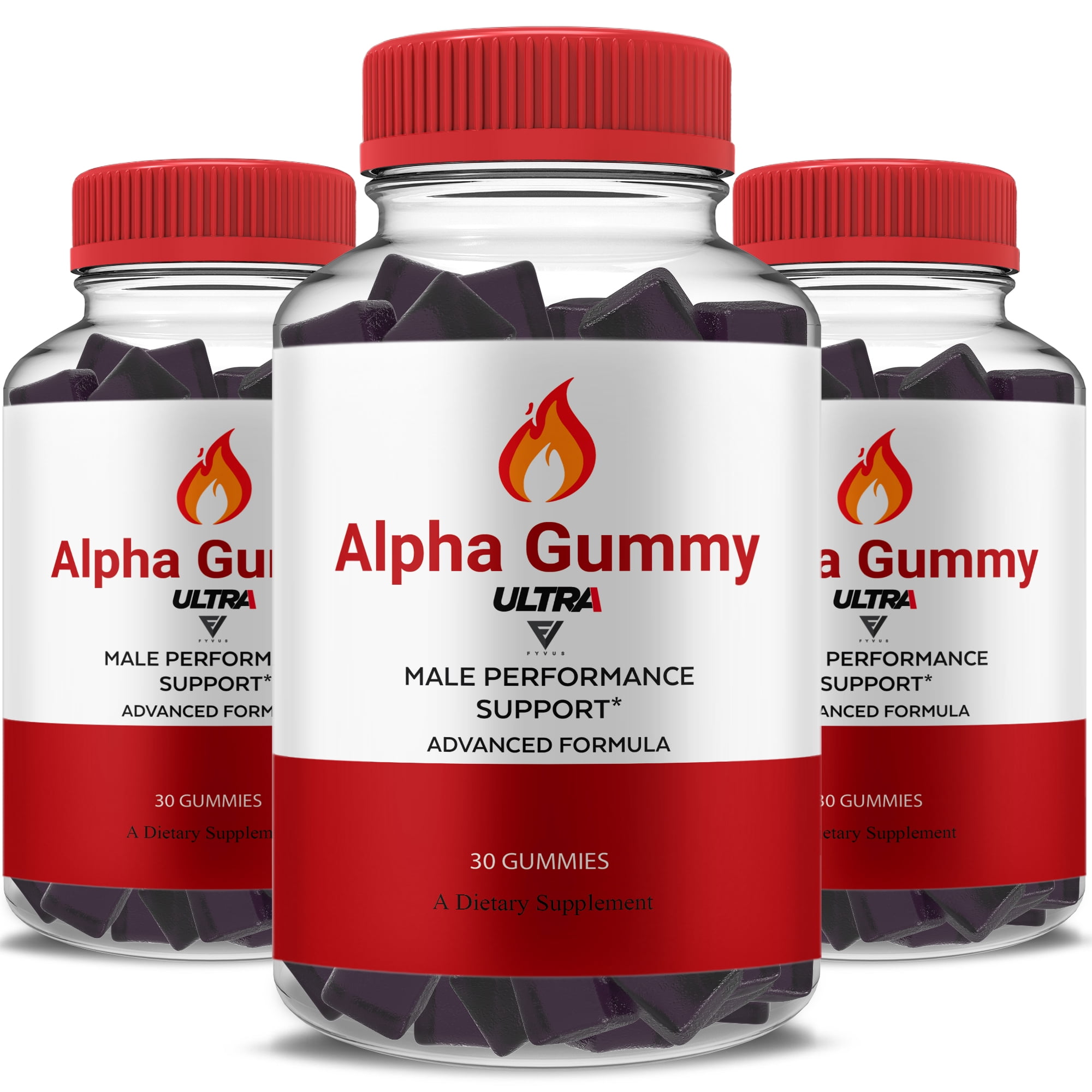 (3 Pack) Alpha Gummy Ultra Max Performance, Alpha Gummy Reviews (3 ...