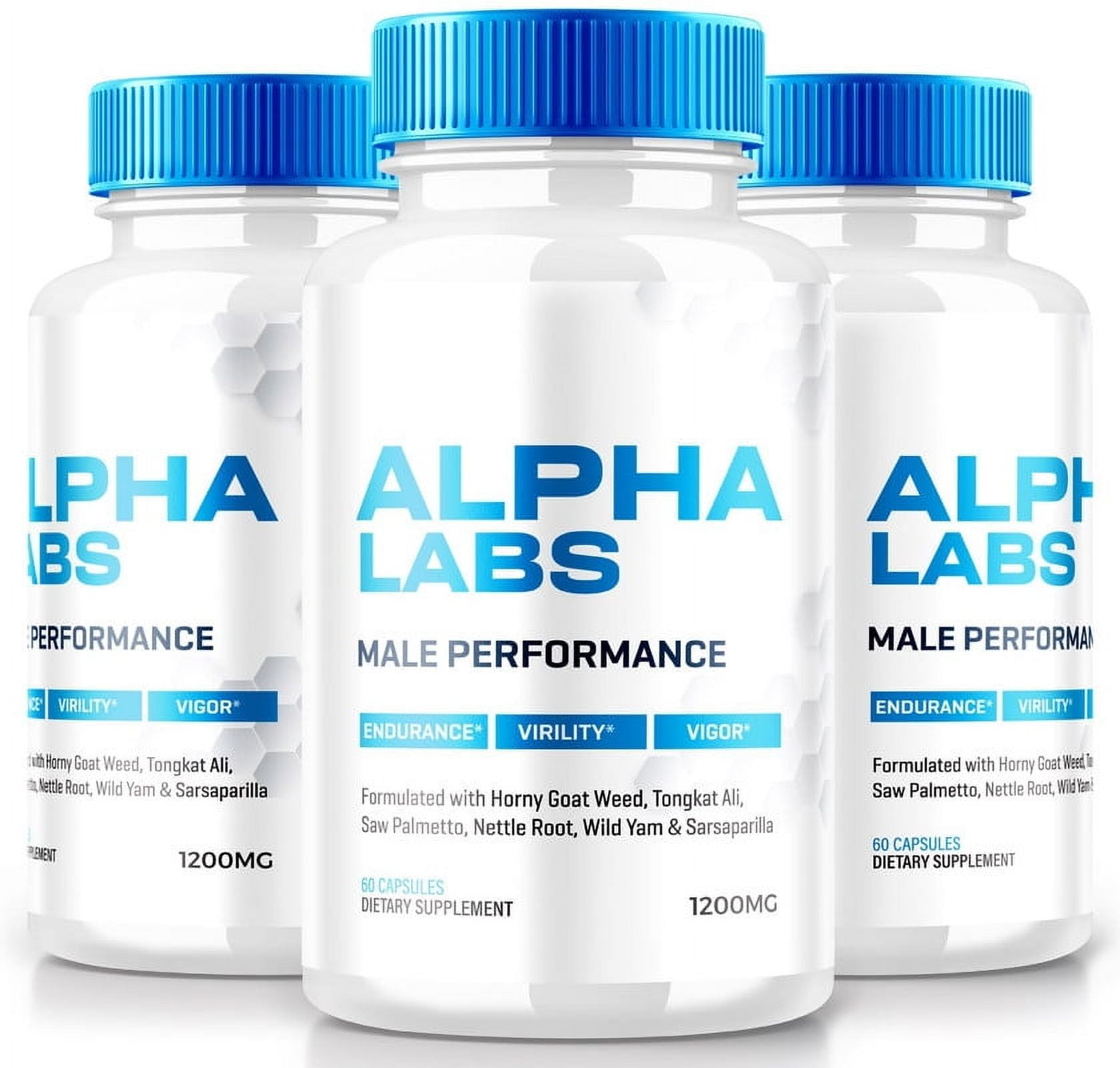 (3 Pack) Alpha Labs Capsules, Dietary Supplement for Overall Health, Complete Daily Formula for ...