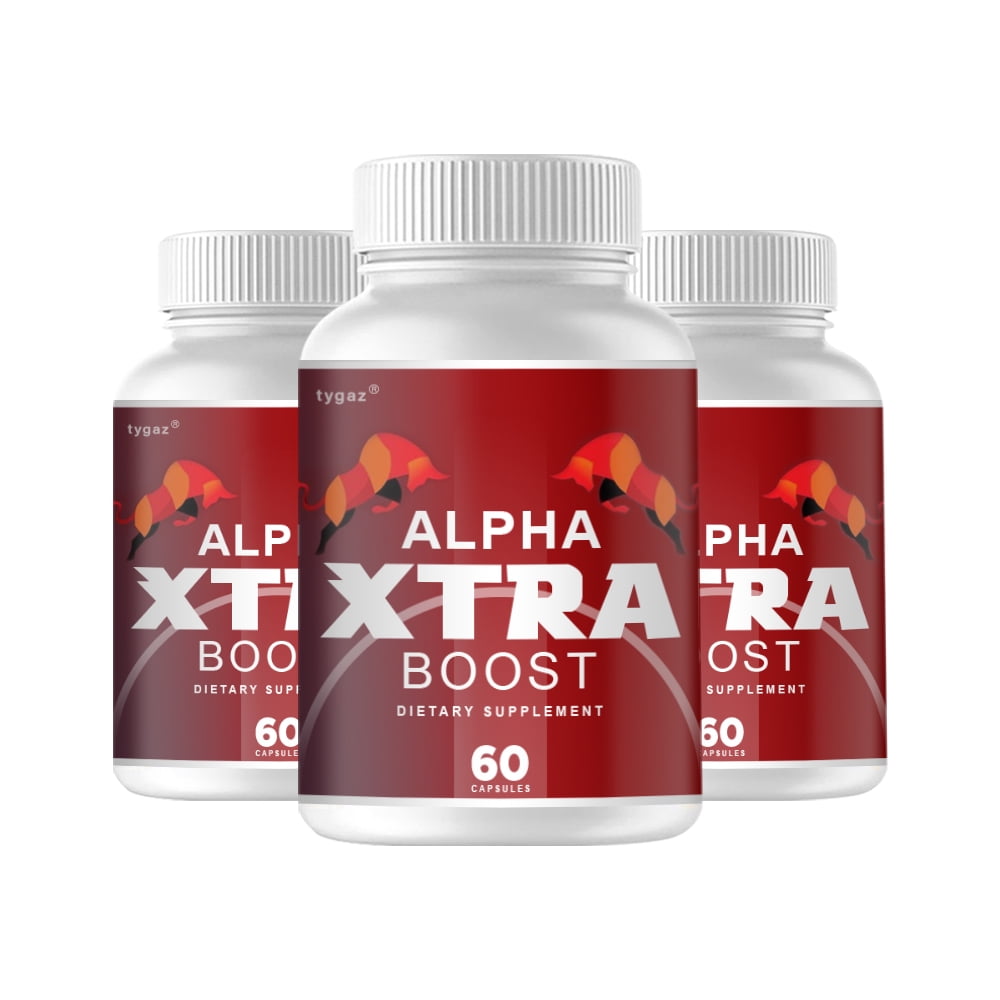 (3 Pack) Alpha Xtra Boost - Booster Pills, Enhancement Dietary ...