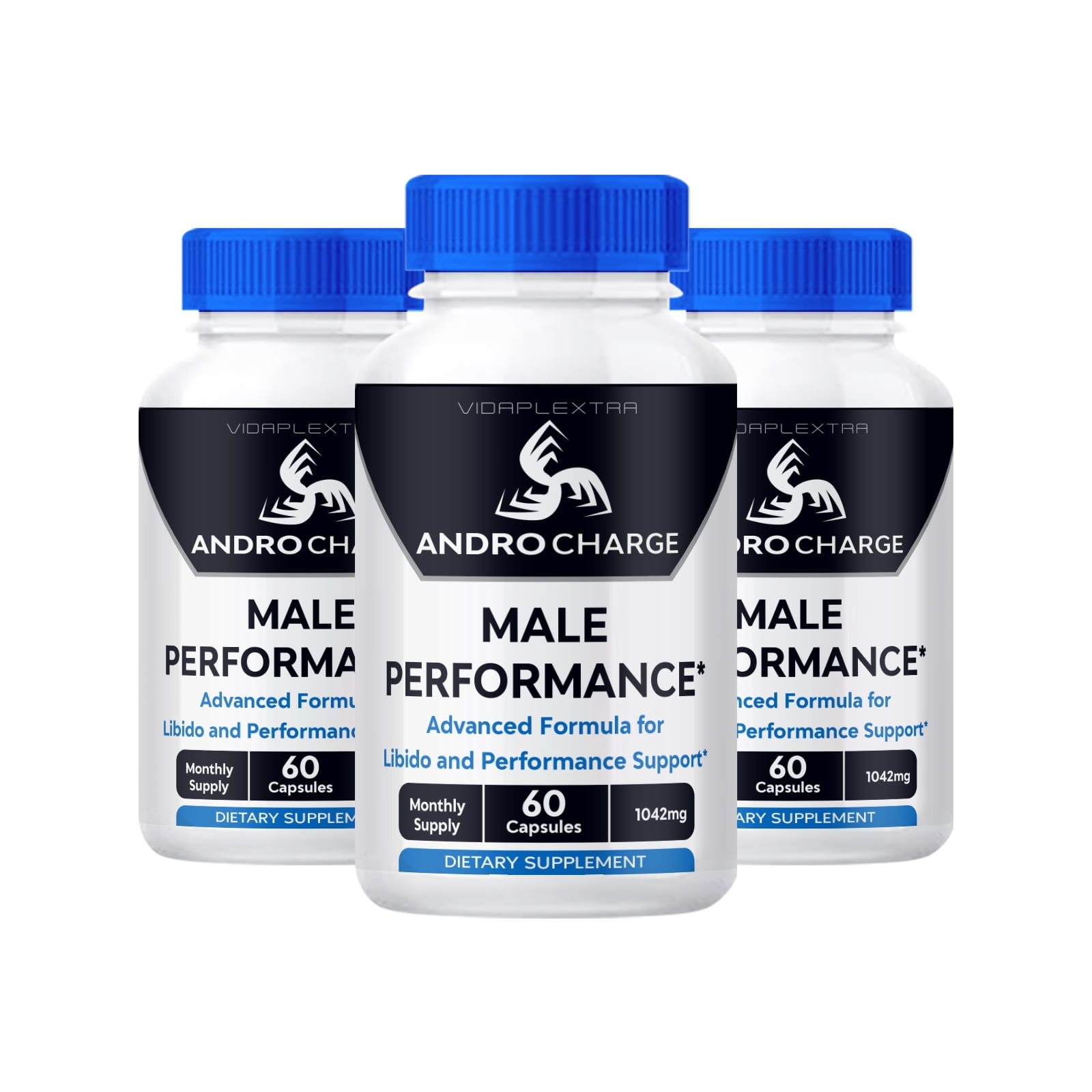 (3 Pack) AndroCharge Capsules - Andro Charge Male Capsules - Walmart.com
