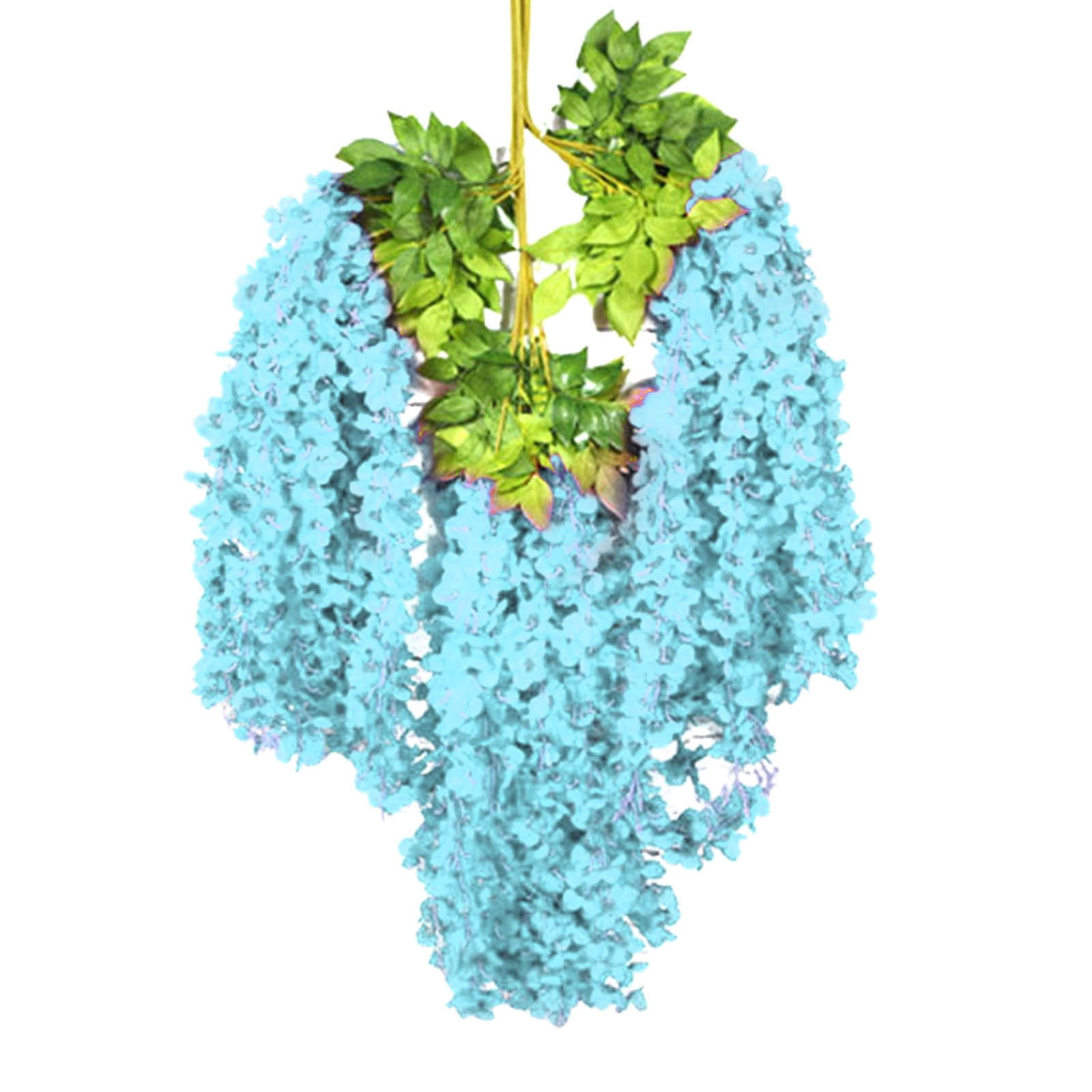 3 Pack Artificial Fake Wisteria Vine Ratta (3.75 Feet) Hanging Garland ...