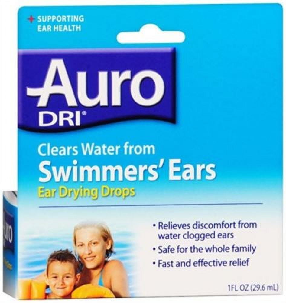 Auro-Dri Ear Water-Drying Aid for Swimmers, 3 Pack - 1 fl oz, Best for ...