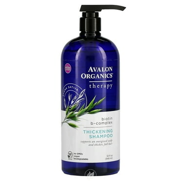 Avalon Organics Volumizing Biotin B-Complex Therapy Shampoo, Scalp ...