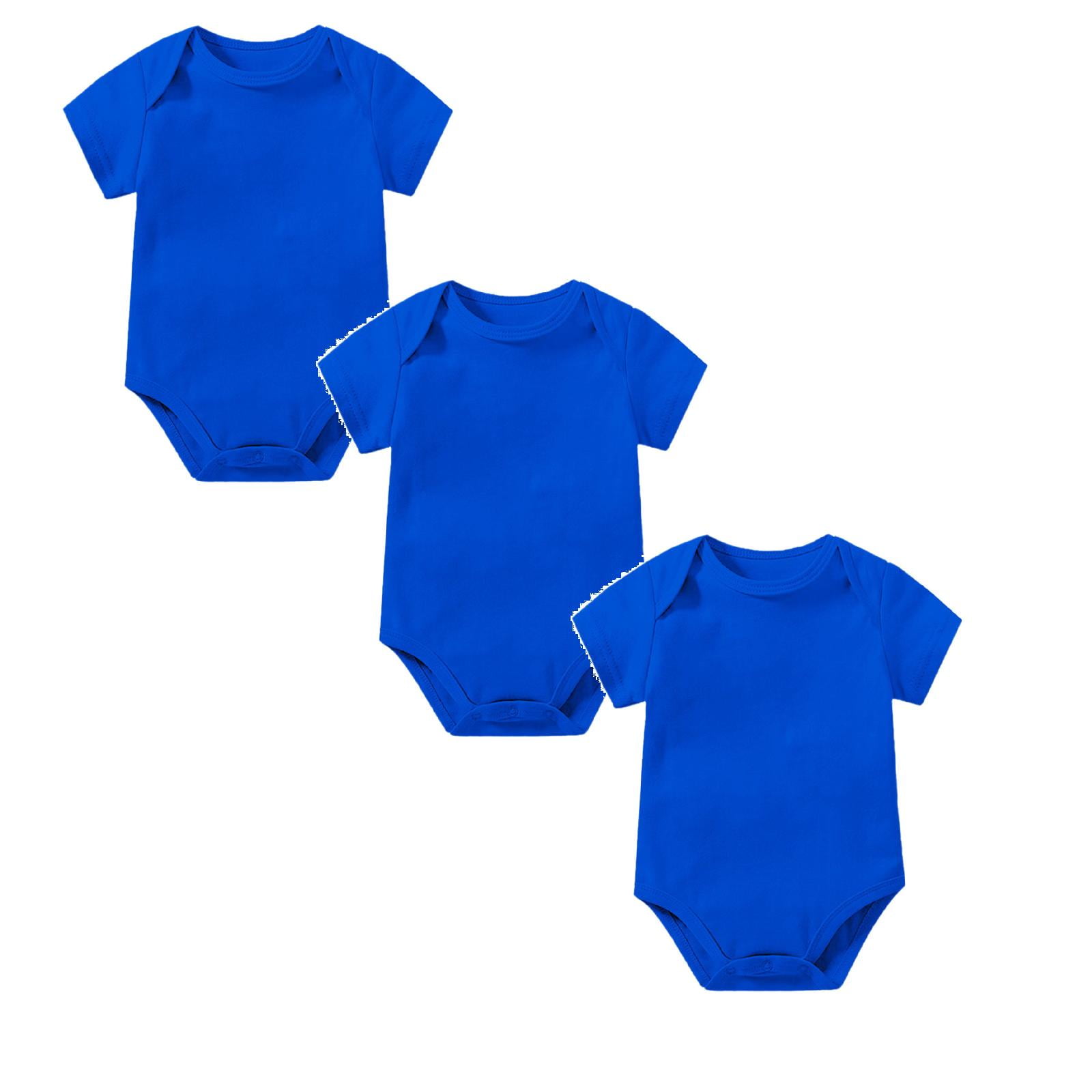 3-Pack Baby Girl Clothes Bodysuit Breathable Pajamas Romper Jumpsuit ...