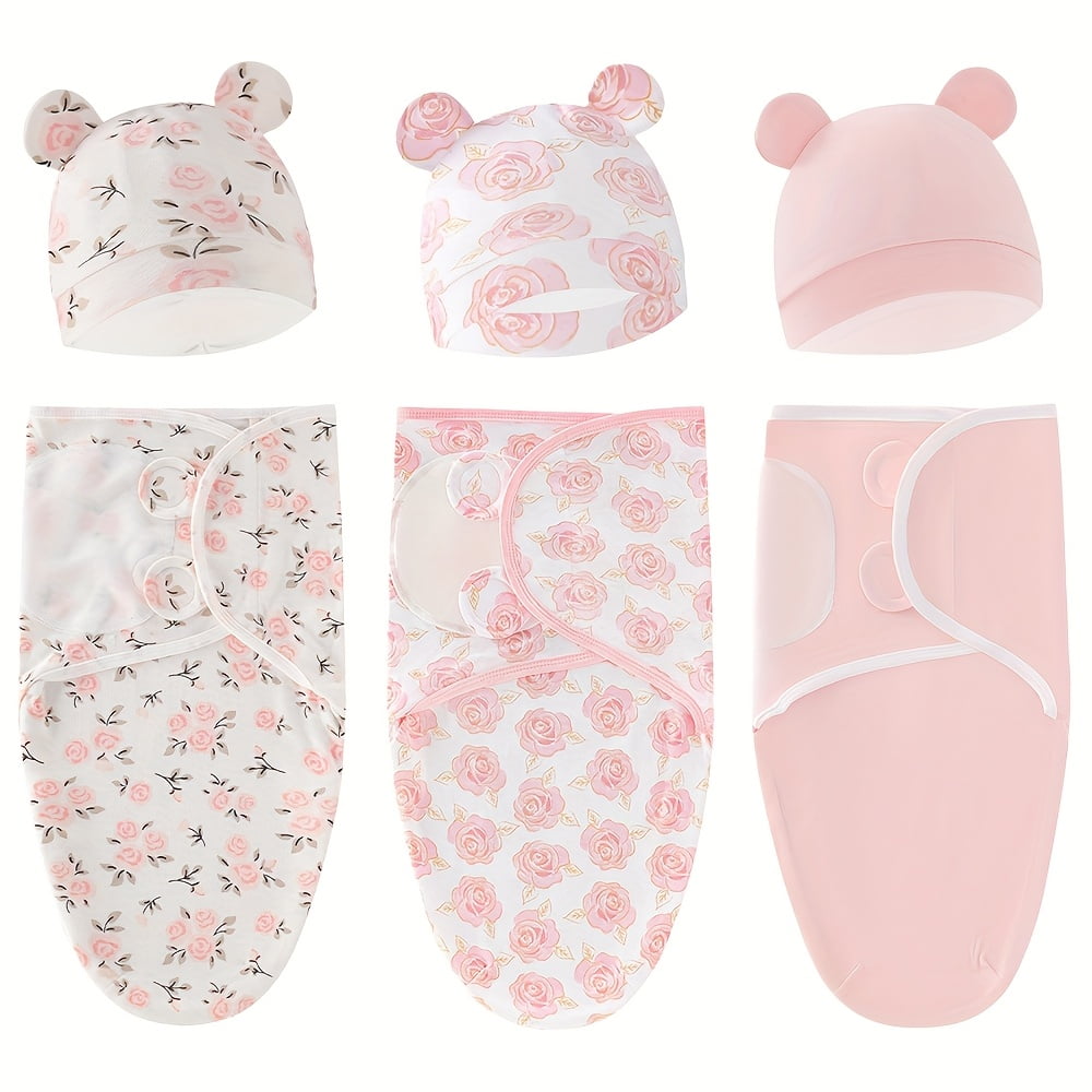 3-Pack Baby Swaddle Sacks - Newborn Swaddle Sack - Ergonomic Baby ...