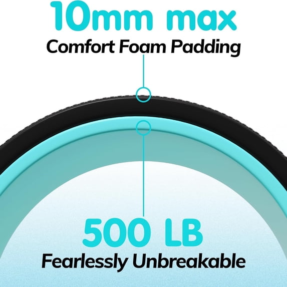 "3 Pack Back Roller- Yoga Wheel for Back Pain Reliefn & Stretching ...