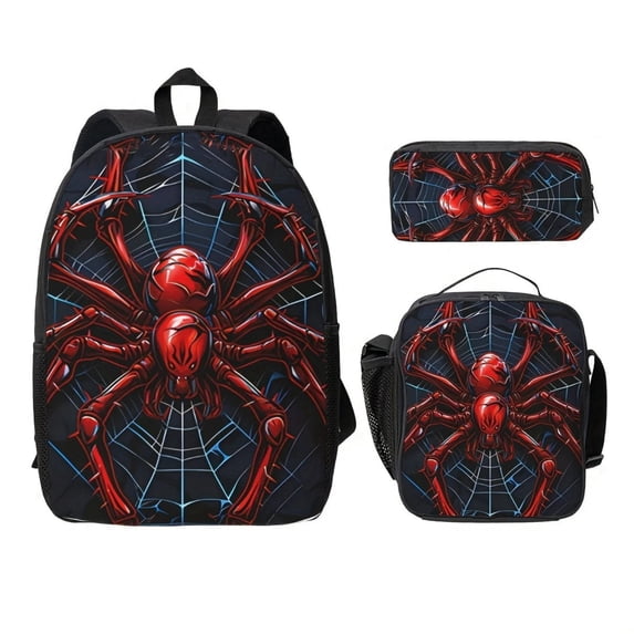 3-Pack Backpack Animal Printed Lightweight Bookbag, Multipurpose Casual ...