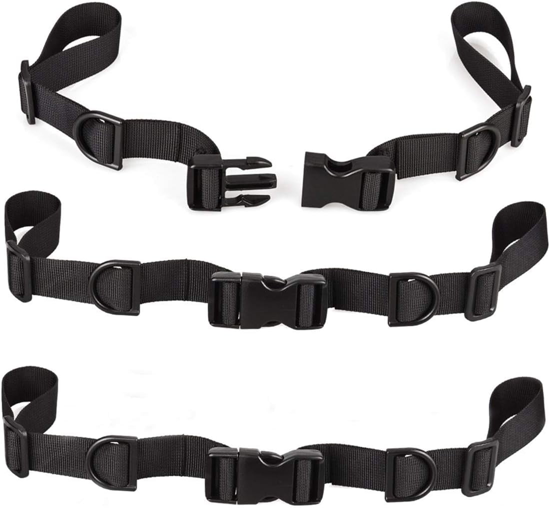 3 Pack Backpack Chest Straps, Heavy Duty Adjustable Universal Backpack ...