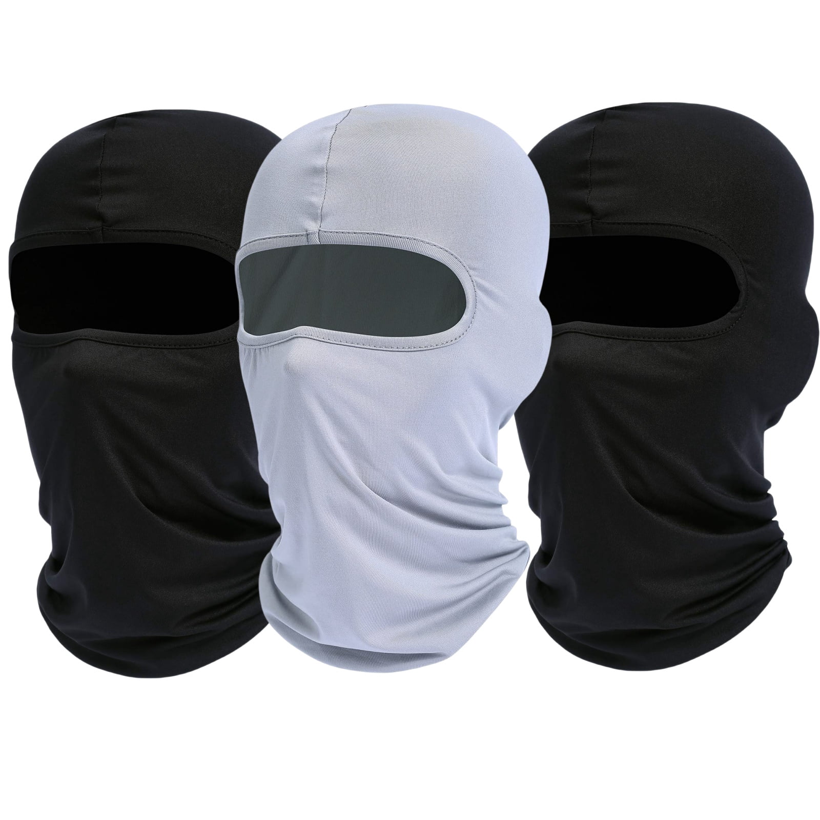 3 Pack Balaclava Face Ski Mask : Full Face Cover Hood Shiesty Masks for ...